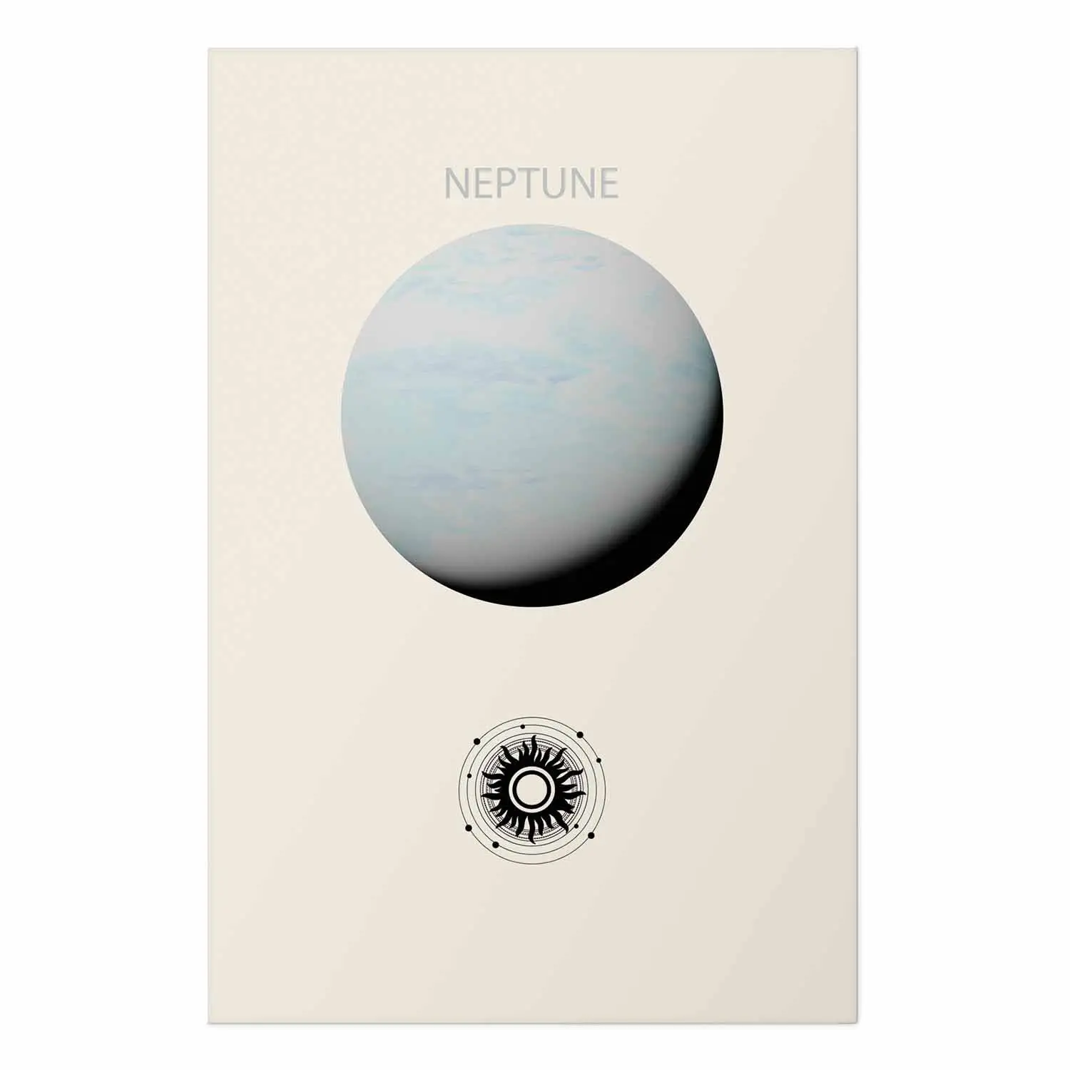 Neptune Planet Poster Planet Neptune' Poster, Picture, Metal Print,