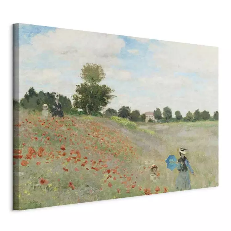 Wandbild Claude Monet - Mohnblumen - Claude Monet - bimago