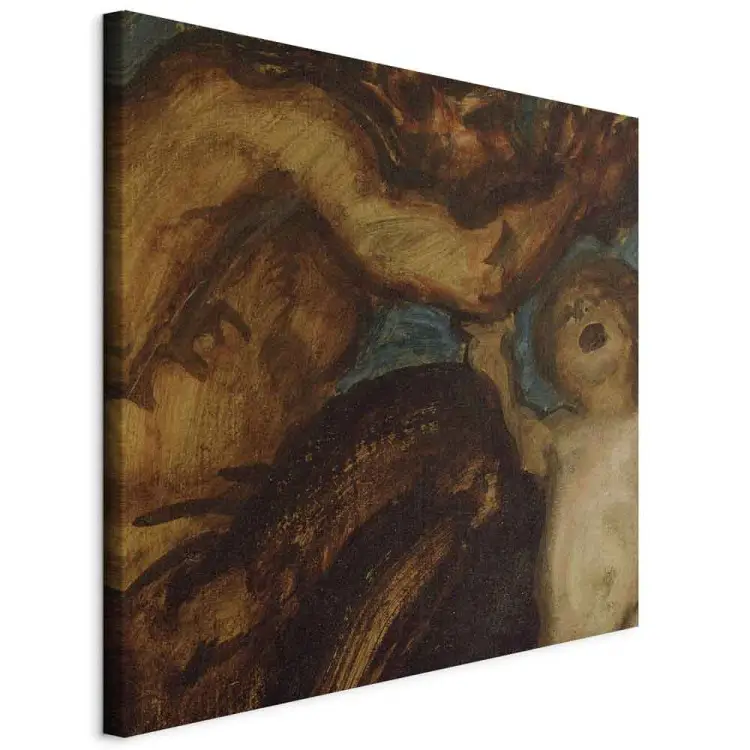 Kunstkopie Franz von Stuck - Faun und Bacchusknabe - Franz von Stuck ...