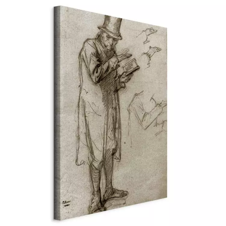 Wandbild Ludwig Knaus - Dirigierender Kantor - Ludwig Knaus - bimago