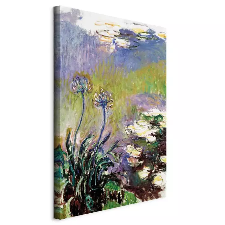 Wandbild Claude Monet - Agapanthus - Claude Monet - bimago